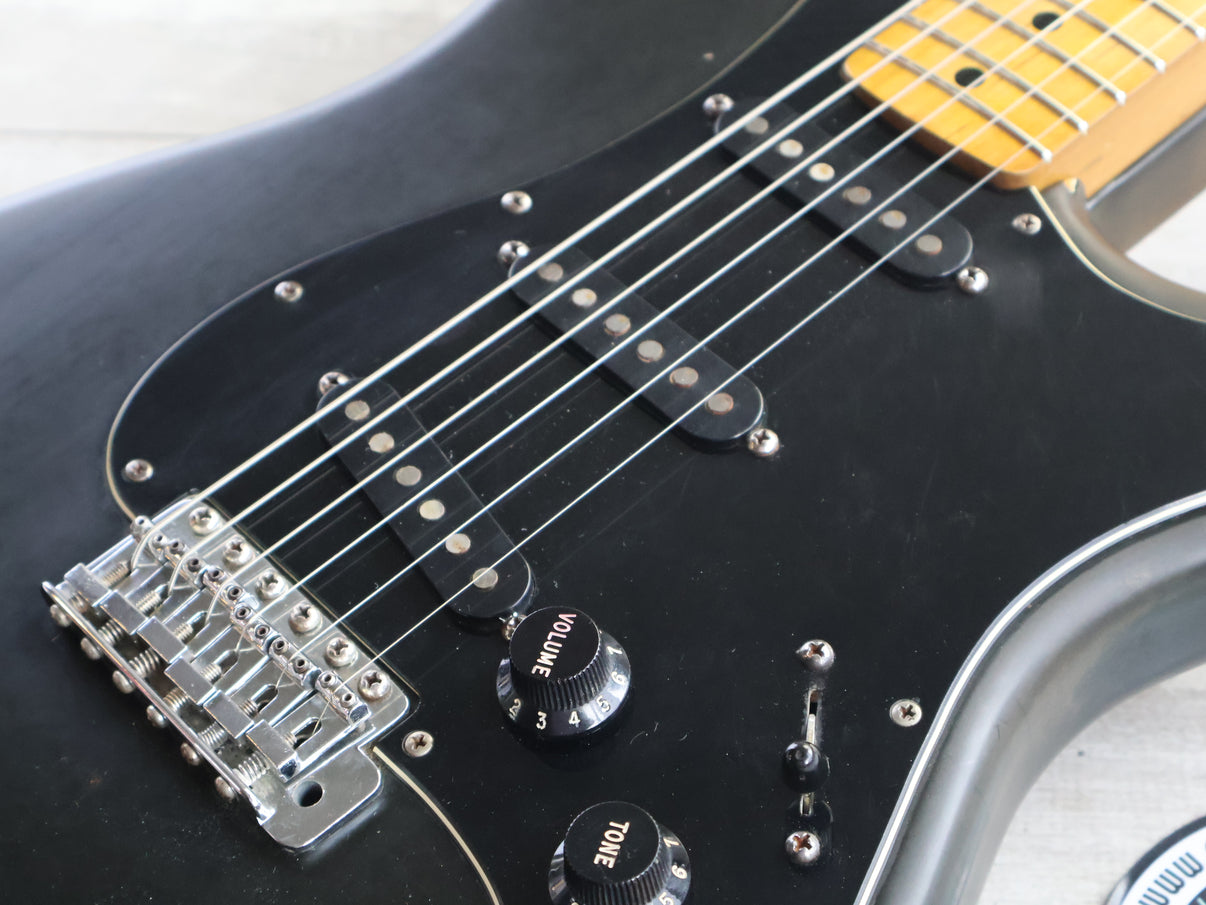 1979 Fender USA CBS Era Stratocaster (Black) – Cool Old Guitars
