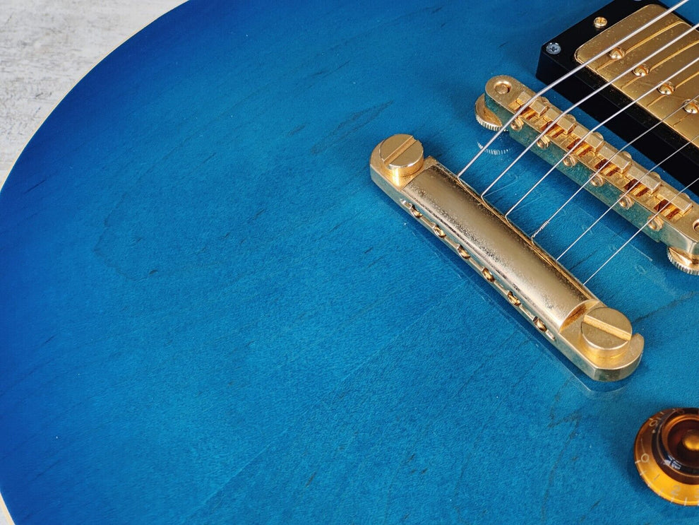 2021 FGN (Fujigen) NLS10RMPTB Neo Classic Series Les Paul (Blue Burst ...