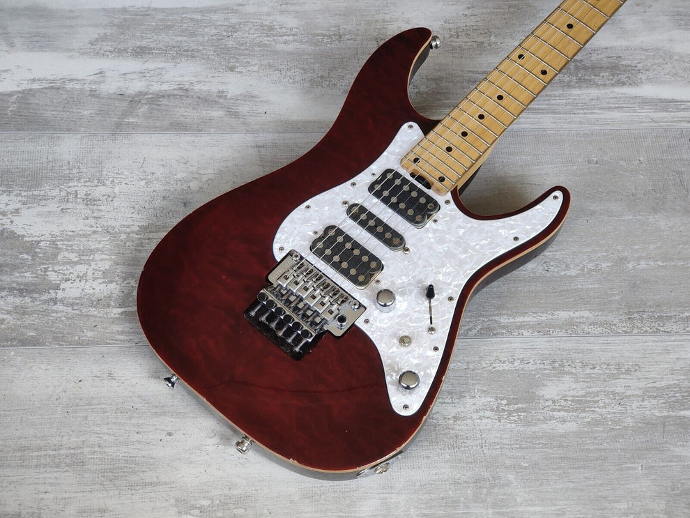 2018 Schecter Japan SD-2-24-AL HSH Superstrat (Quilt Top Red) – Cool ...
