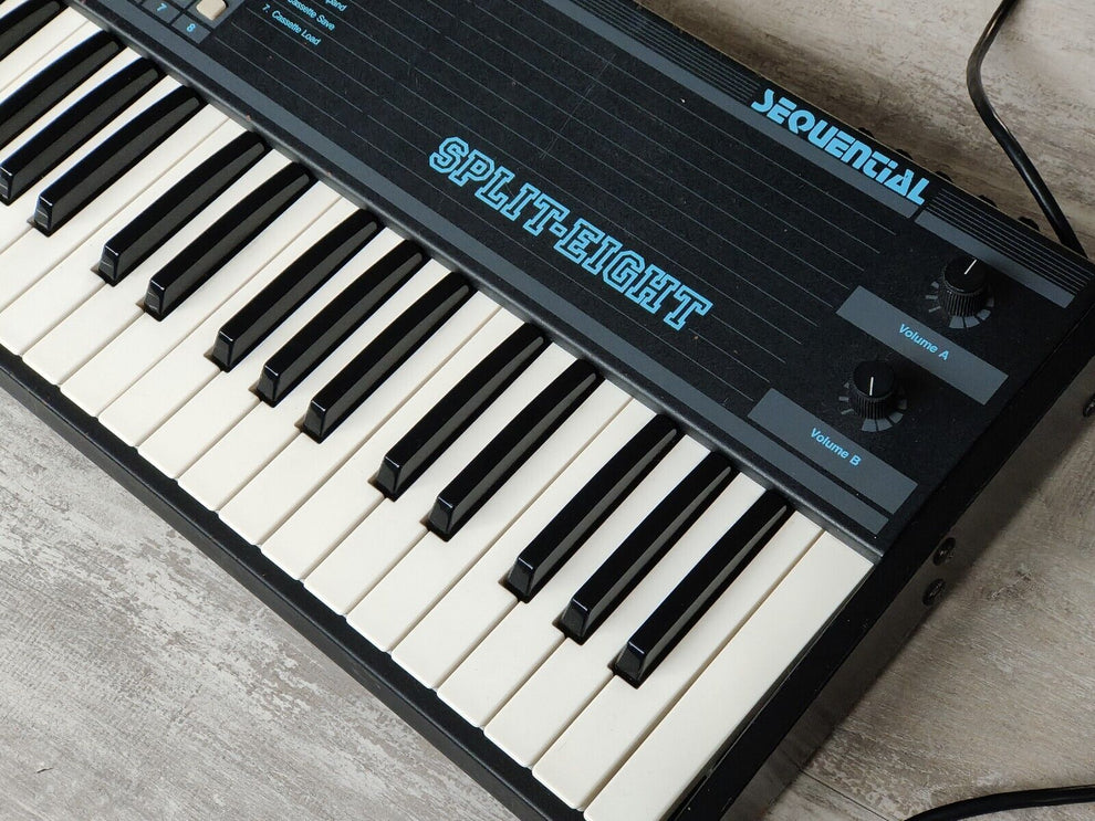 1985 Sequential Split 8 Polyphonic Analog Synth – Cool Old Guitars