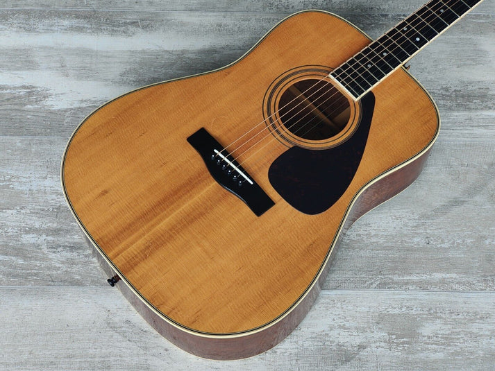 1980 Yamaha L-5 Japanese Vintage Acoustic Dreadnought Guitar (Natural) – Cool Old Guitars