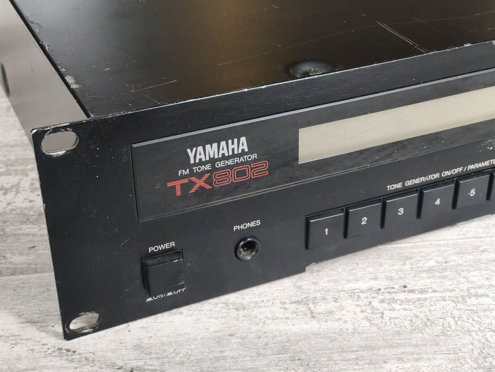 Yamaha TX802 FM Tone Generator Rack Unit – Cool Old Guitars