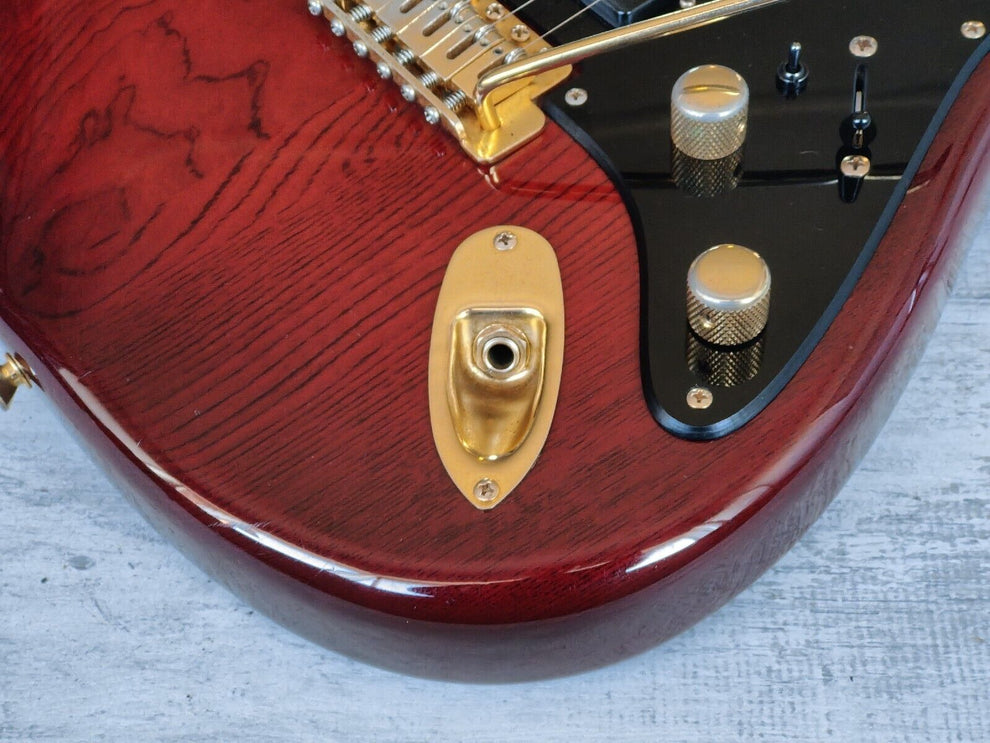 1990's Levinson Blade RH-4 Stratocaster (Trans Red) – Cool Old Guitars