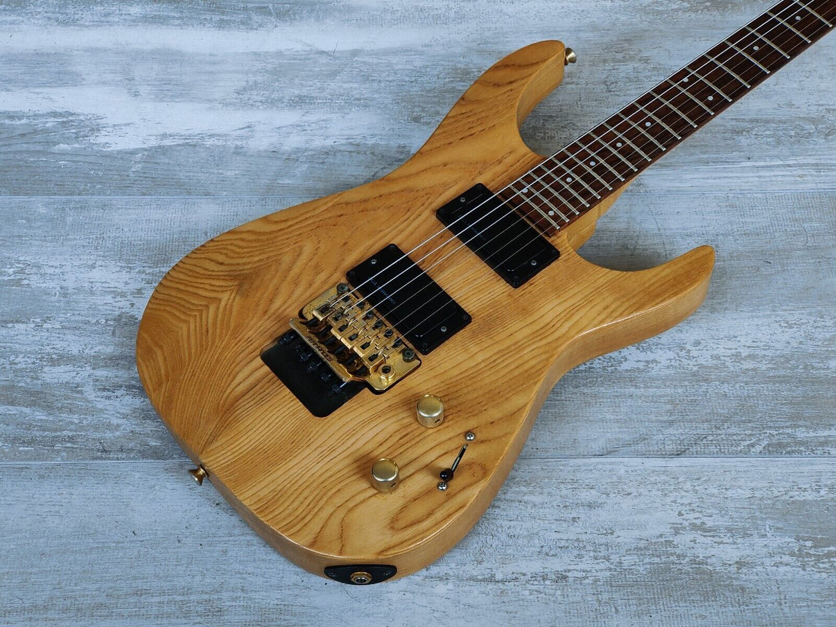 1993 Fernandes Japan FR-75 Revolver Superstrat (Natural) – Cool Old Guitars