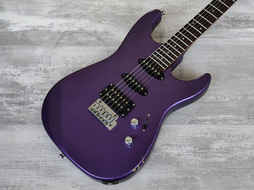 1990's Fernandes FST Limited Edition HSS Superstrat (Purple) – Cool Old ...