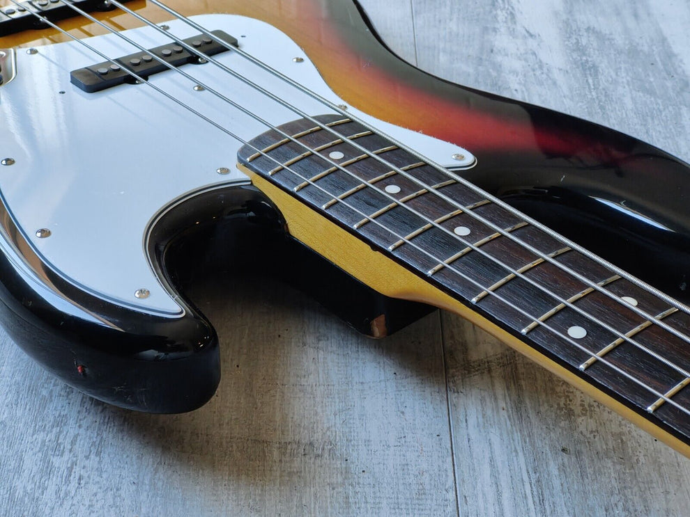 2006 Fender Japan JB62-58 '62 Reissue Jazz Bass (Sunburst) – Cool Old Guitars