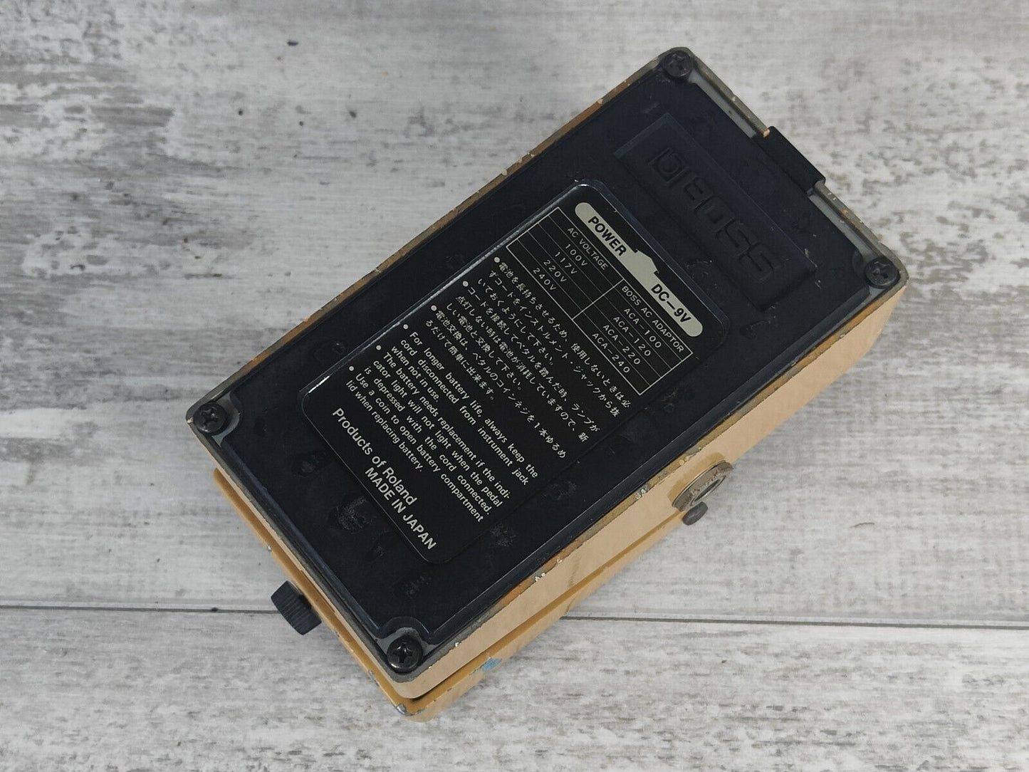 1980 Boss TW-1 Touch Wah Auto Filter Japan Vintage Effects Pedal – Cool ...