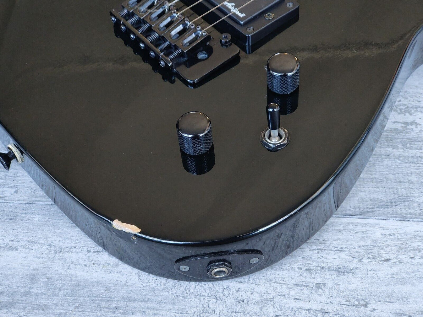 1988 Aria Pro II XR Series XR-ST-2 Dinky Style Superstrat (Black ...