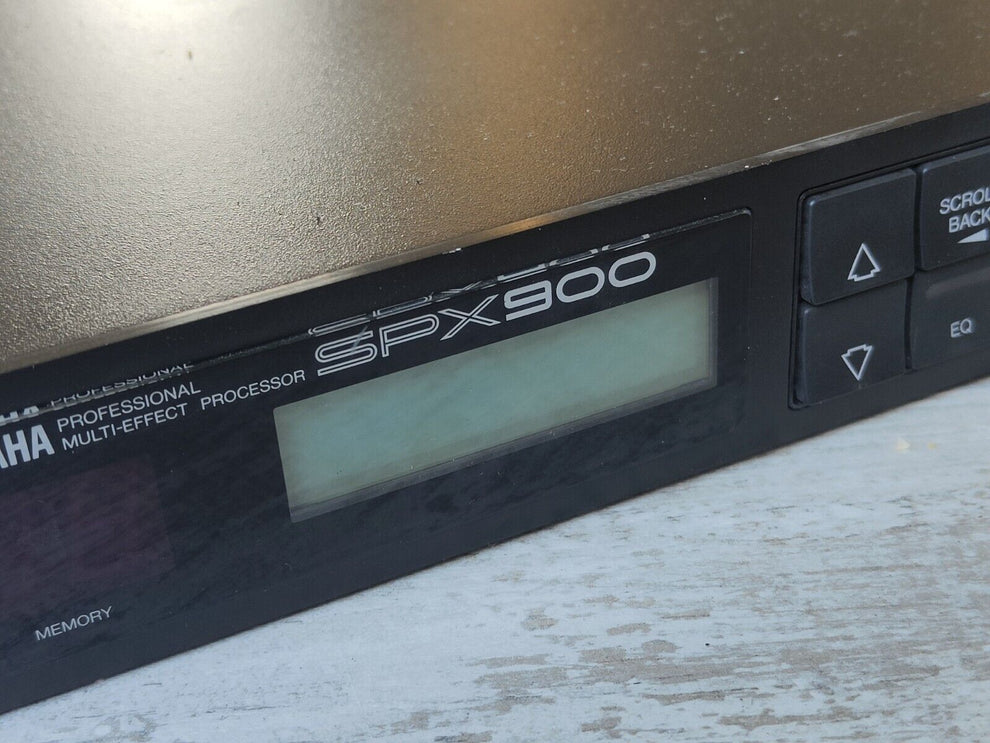 Yamaha SPX900 Multi Effects Rack Processor – Cool Old Guitars