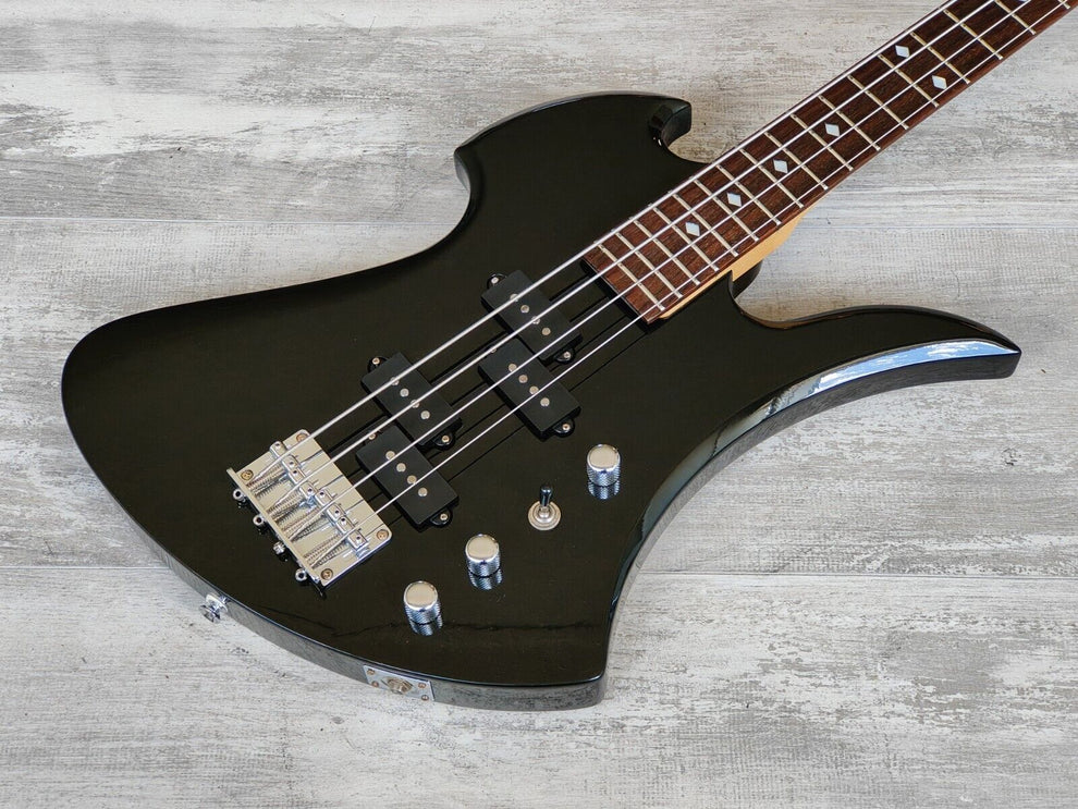 2000's BC Rich Mockingbird Bass (Black) – Cool Old Guitars