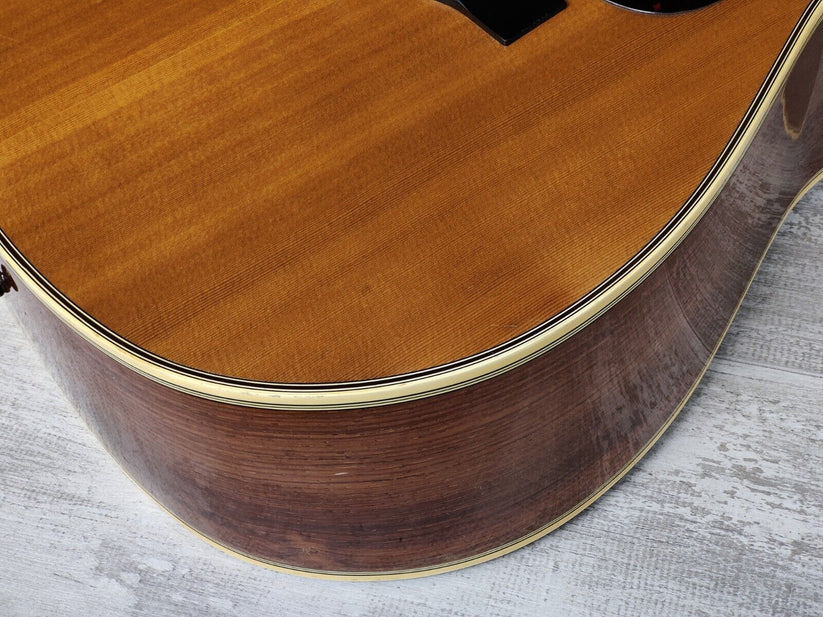 1978 Yamaha L-5 Japanese Vintage Acoustic Dreadnought Guitar (Natural) – Cool Old Guitars