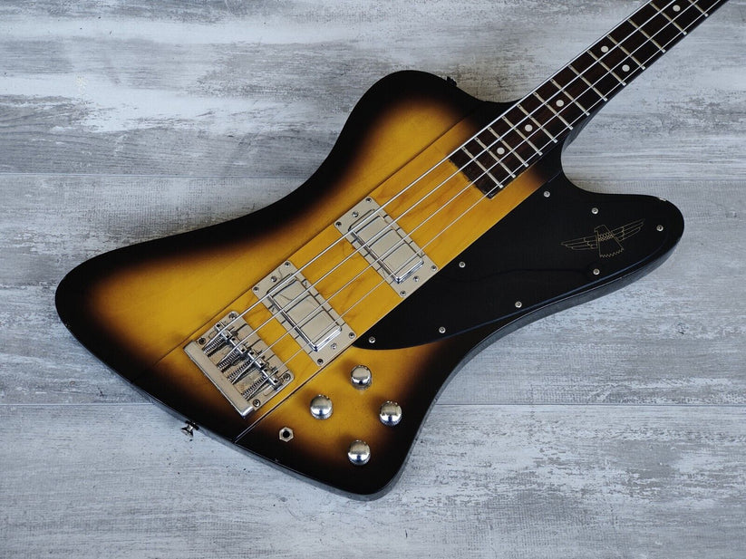 1970's Gaban Japan Thunderbird Bass (Yellow Sunburst) – Cool Old Guitars