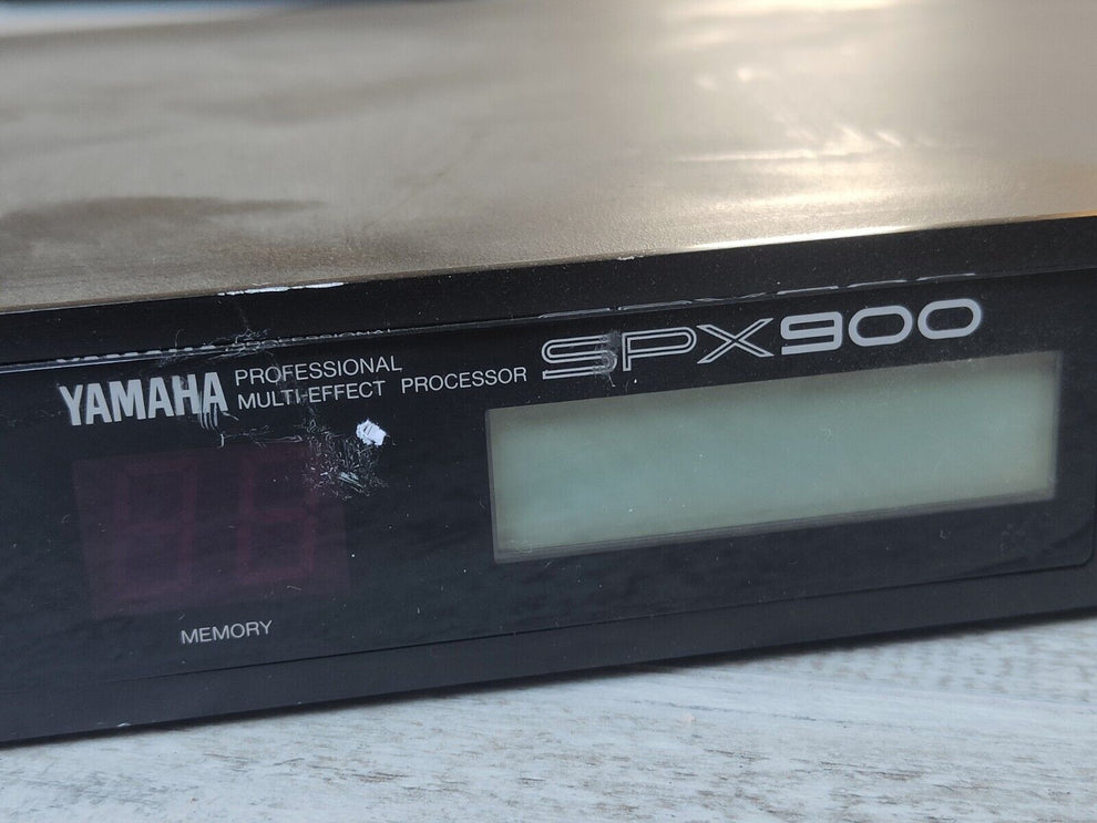 Yamaha SPX900 Multi Effects Rack Processor – Cool Old Guitars