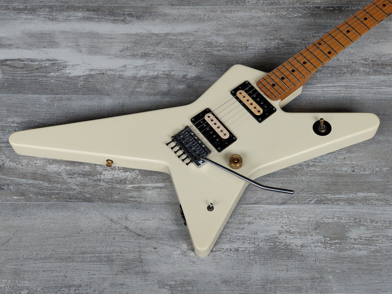 1984 ESP Japan Random Star Akira Takasaki Style Electric Guitar (White ...