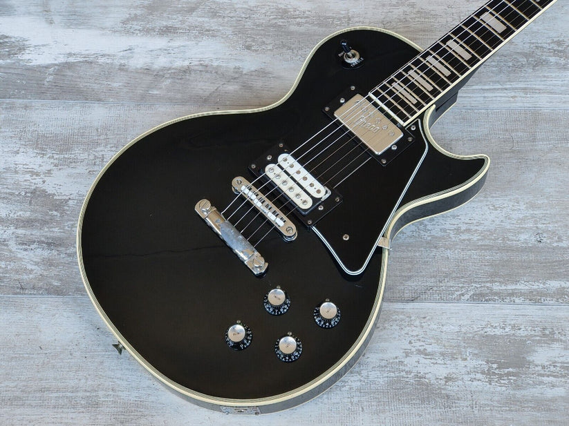 1973 Greco Japan EG-420 Les Paul Custom (Ebony) – Cool Old Guitars