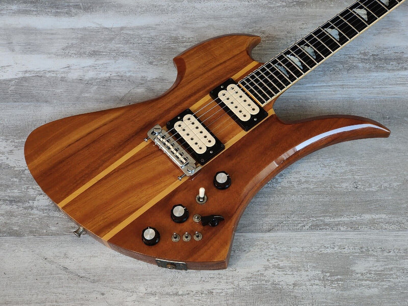 1980 Greco Japan BC-1800 Custom Order Neckthrough Mockingbird (Natural ...