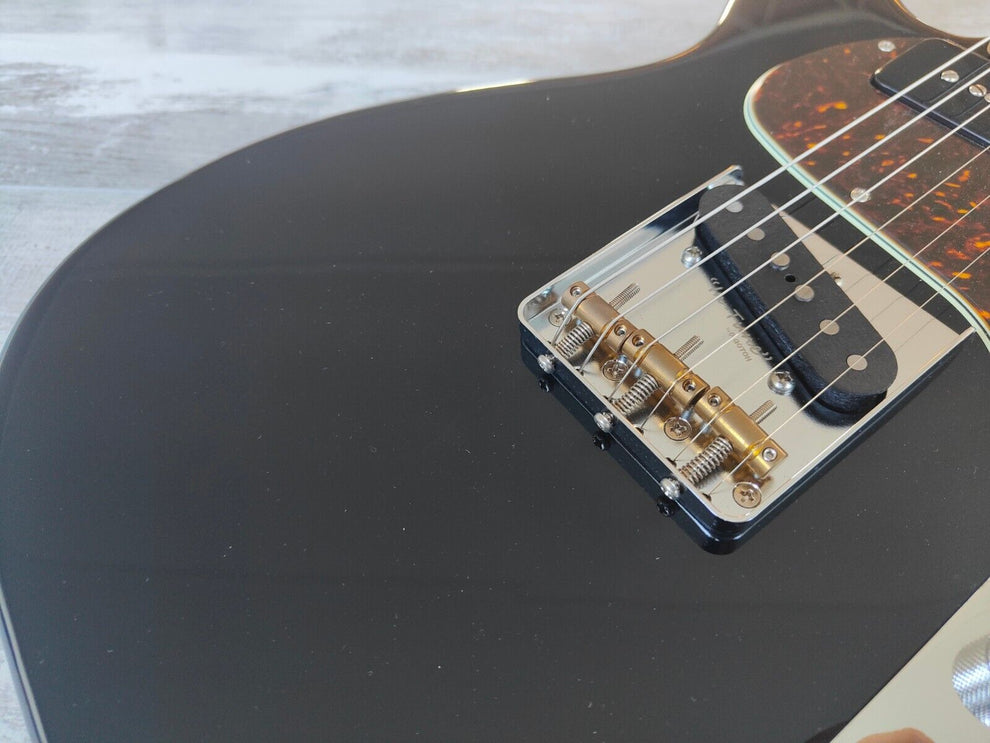 2021 Edwards (by ESP Japan) E-HD2 Double Cutaway Telecaster w/P90 (Bla ...