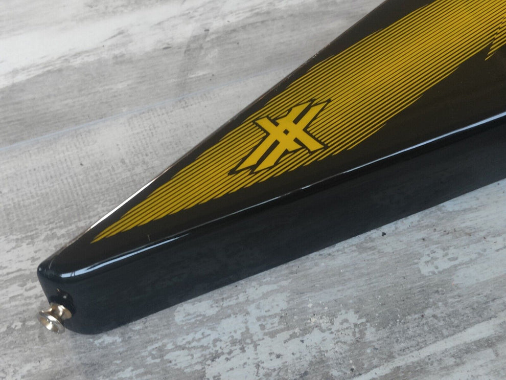 1983 Aria Pro II Japan XX Deluxe Flying V (Black/Gold) – Cool Old Guitars